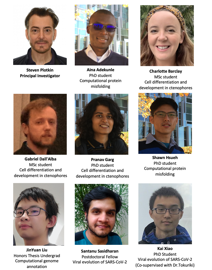 Meet The Group - Plotkin Lab
